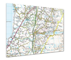 Custom OS Map Posters from Love Maps On...