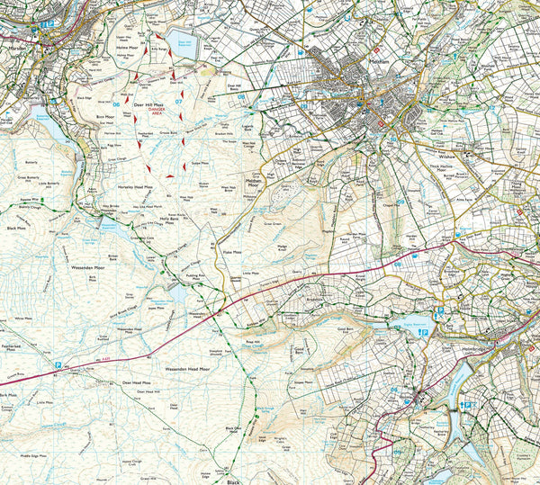 Map Wallpaper - Custom Ordnance Survey Explorer Map (Custom Sizes) from ...