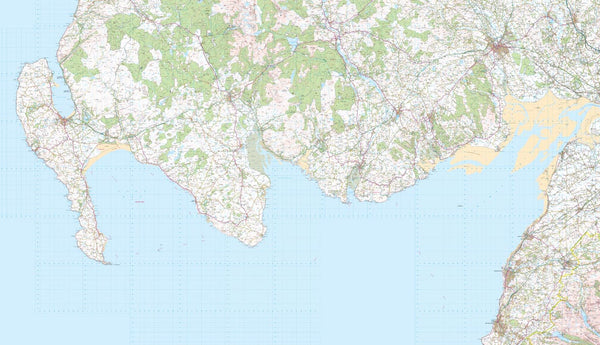 Map Wallpaper - Custom Ordnance Survey Landranger Map from Love Maps On...