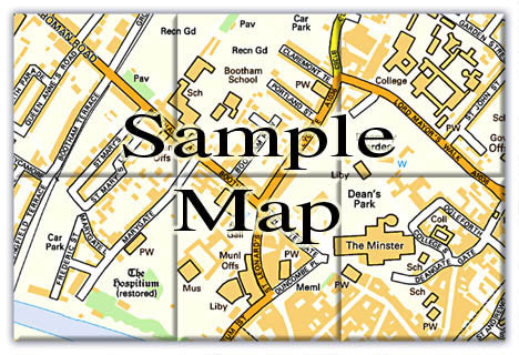 Ceramic Map Tiles - Personalised Ordnance Survey Street Map from Love ...
