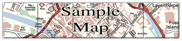 Ceramic Map Tiles - Personalised Ordnance Survey Street Map Classic ...